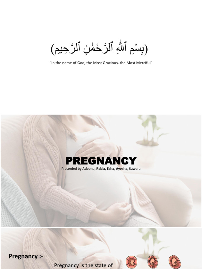Understanding Pregnancy and Its Stages | PDF | Lactation | Placenta