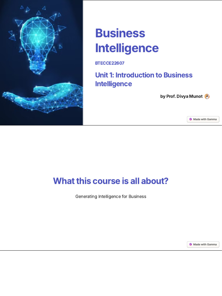 Unit 1-3 | PDF | Cloud Computing | Business Intelligence