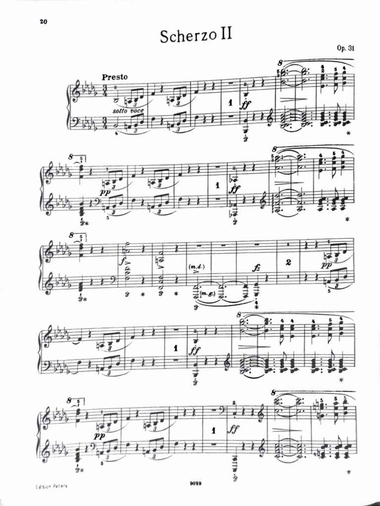 Scherzo 2 | PDF