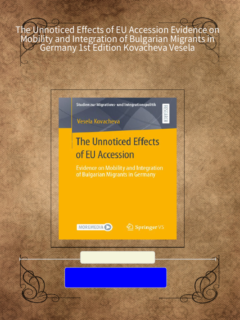 Download Full The Unnoticed Effects of EU Accession Evidence on ...