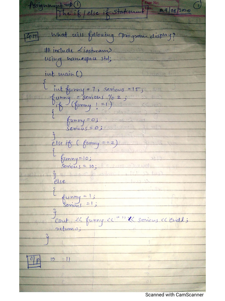Assign 1 29082020 | PDF