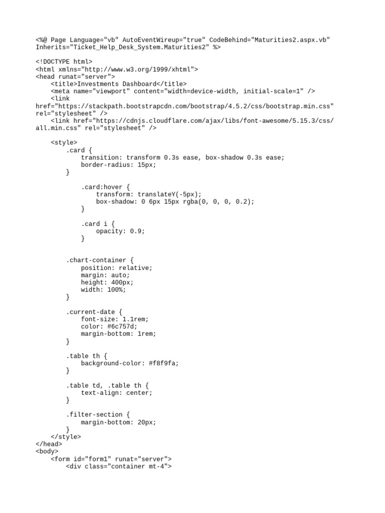 dashboard maturity | PDF | Computer Programming | Computing
