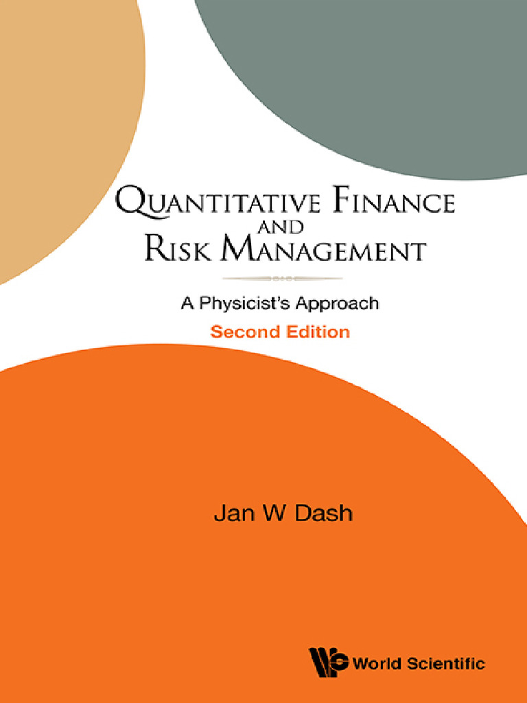 Quantitative Finance and Risk Management a Physicists Approach 2nbsped 9814571237 9789814571234 ...