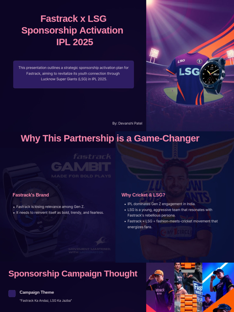 Gen Z's IPL Style Revolution | PDF | Mass Media | Promotion And ...