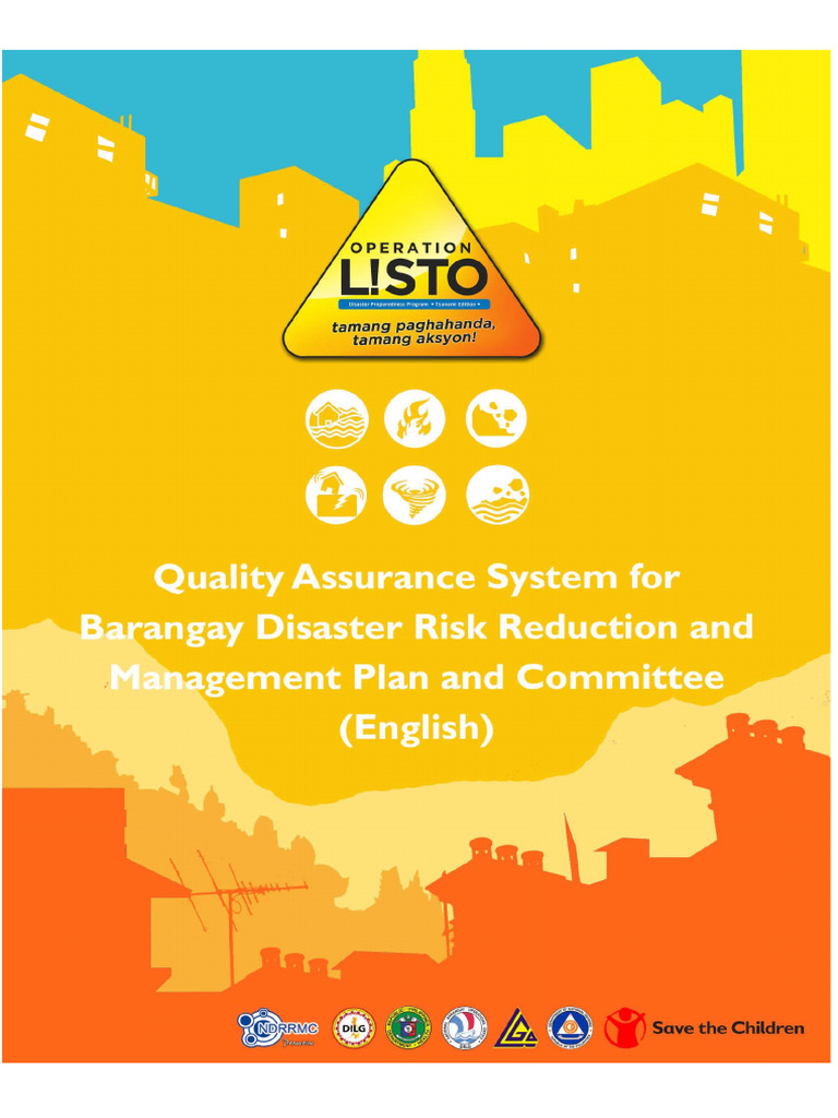 1.1EnhancedQAS For BDRRMC-English | PDF | Hazards | Risk