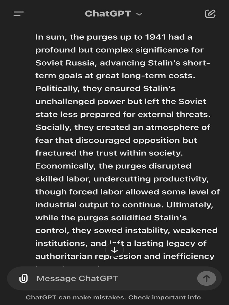 Significance of Purges in Russia | PDF