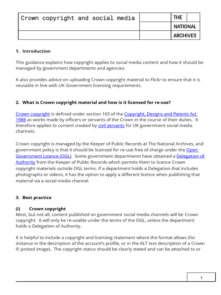 Social Media Channels | PDF | Copyright | Creative Commons License