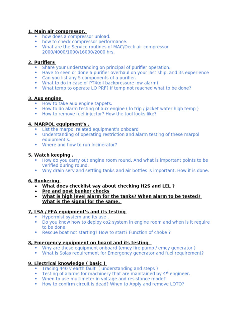 4th Eng questions | PDF | Pump | Valve