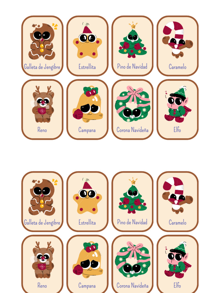 Memorama Navideño | PDF