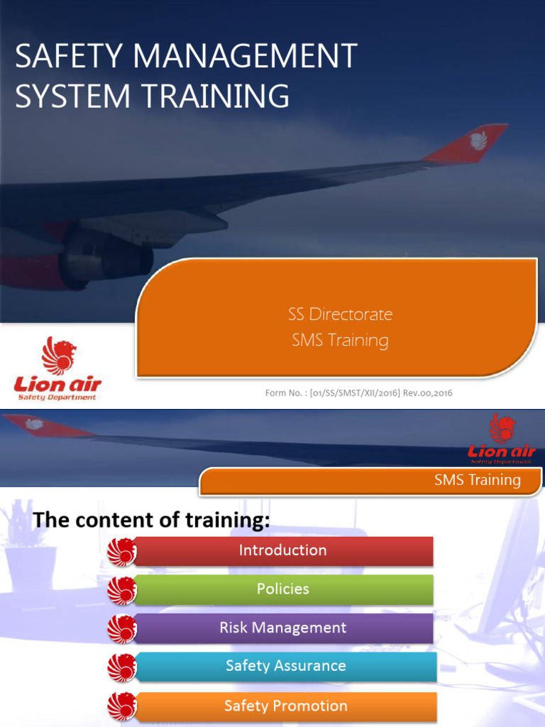 HANDOUT SMS TRAINING | PDF | Hazards | Safety