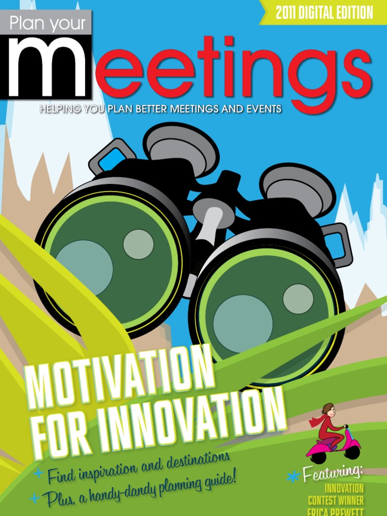 Motivation For Innovation - Plan Your Meetings 2011 Annual Issue 1 | PDF