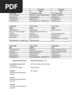 Udvash Routine 1 | PDF | Euclidean Vector | Cell (Biology)