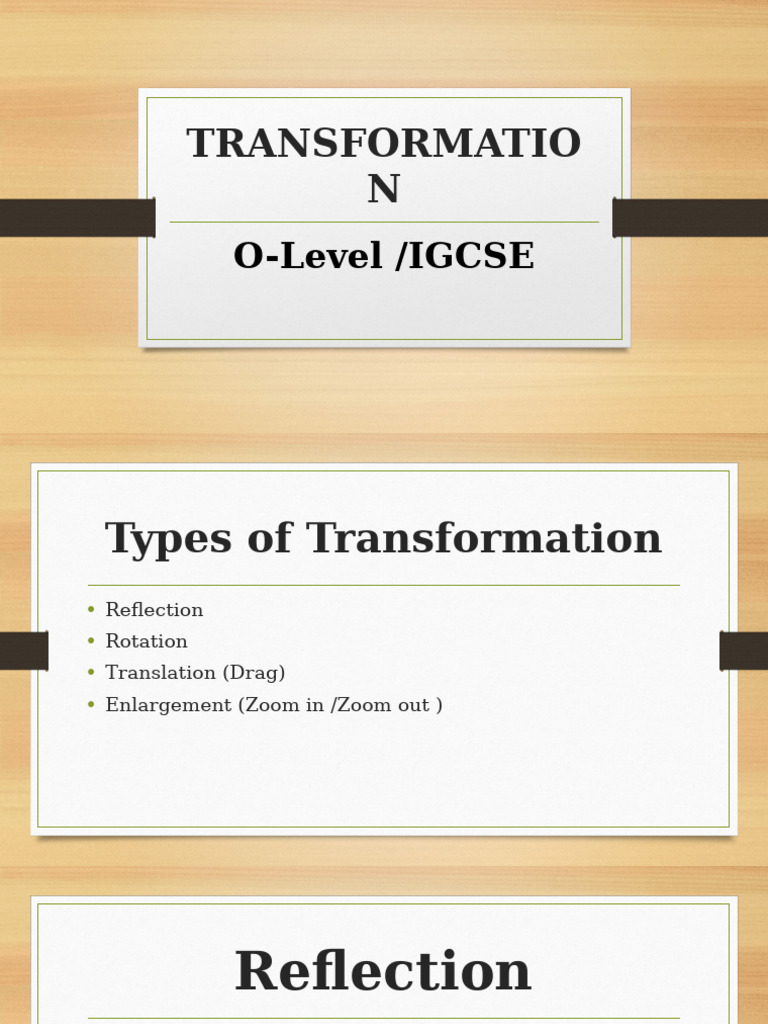 Transformation Pt | PDF