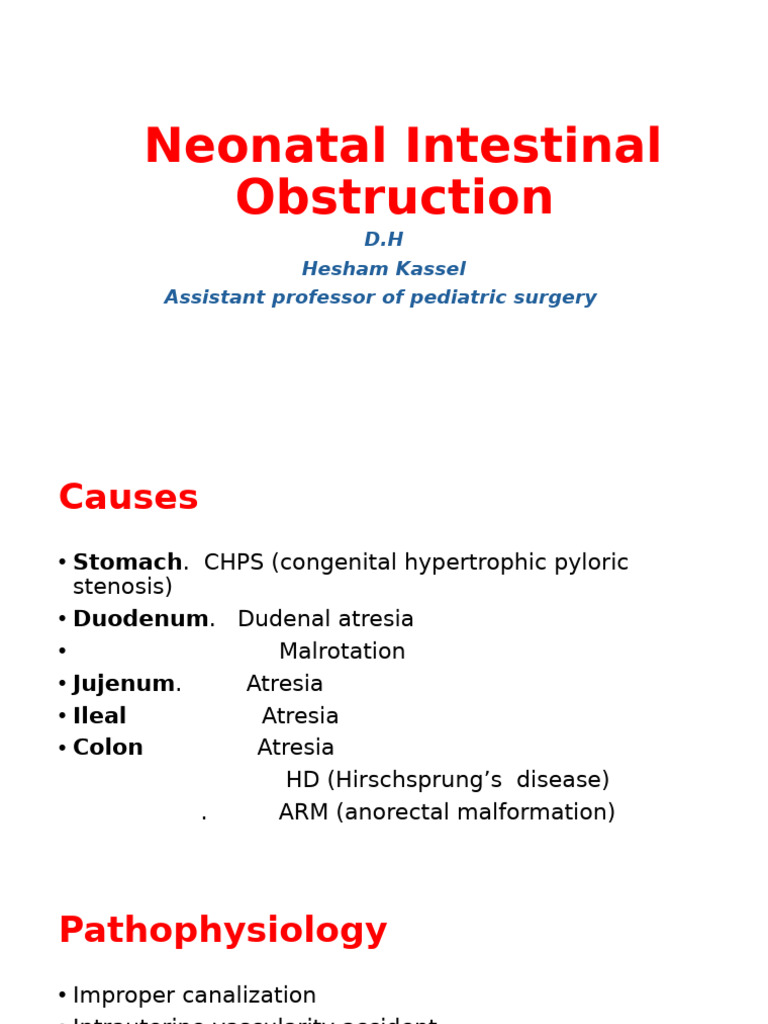 Nursing Intestinal Obstruction 1 | PDF | Dehydration | Intravenous Therapy