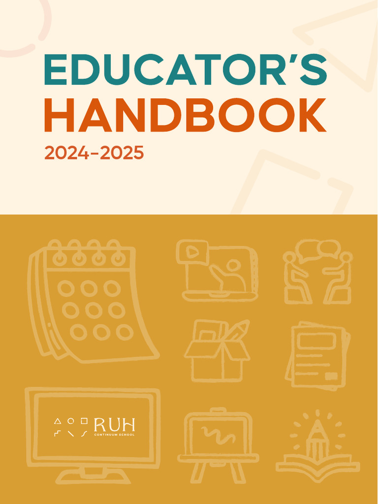 Ruh Continuum Educator Handbook 2024-2025 | PDF | Aurora | Teachers