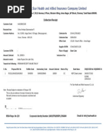 Star Health Insurance-Receipt | PDF | Insurance | Financial Services