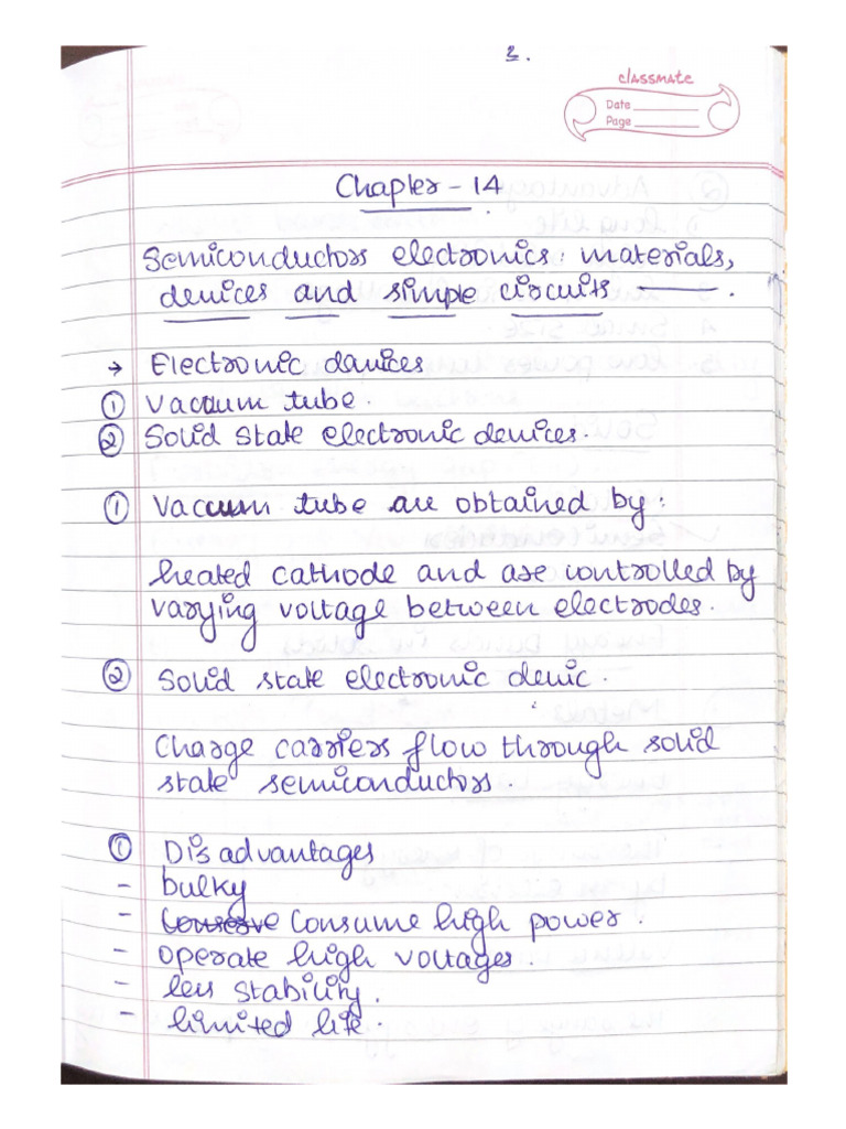 semiconductor hand written notes (2) | PDF