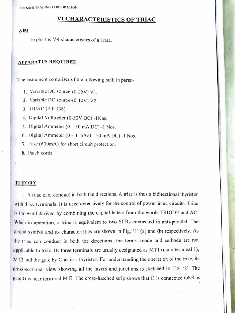 Pe Exp 2 | PDF | Electrical Components | Semiconductor Devices