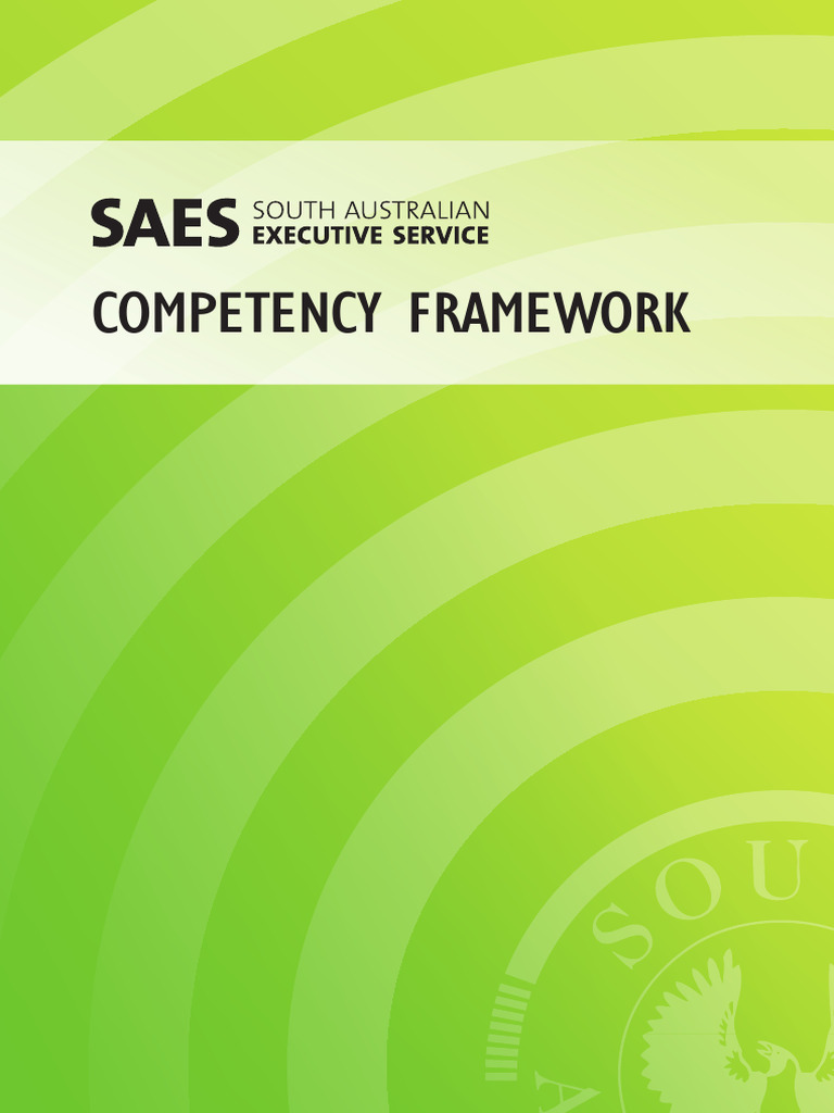 SAES Executive Competency Framework | PDF | Risk | Information