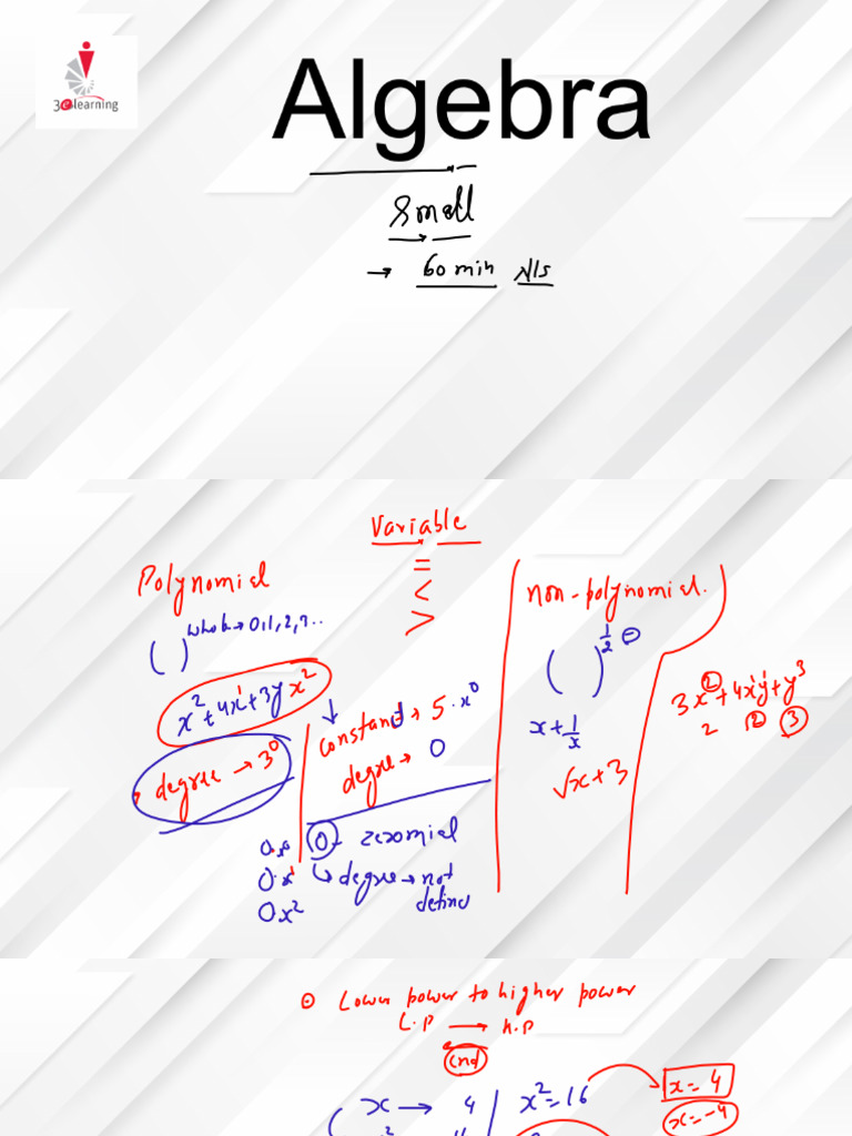 271) Algebra - 3 ?? ????? NA | PDF