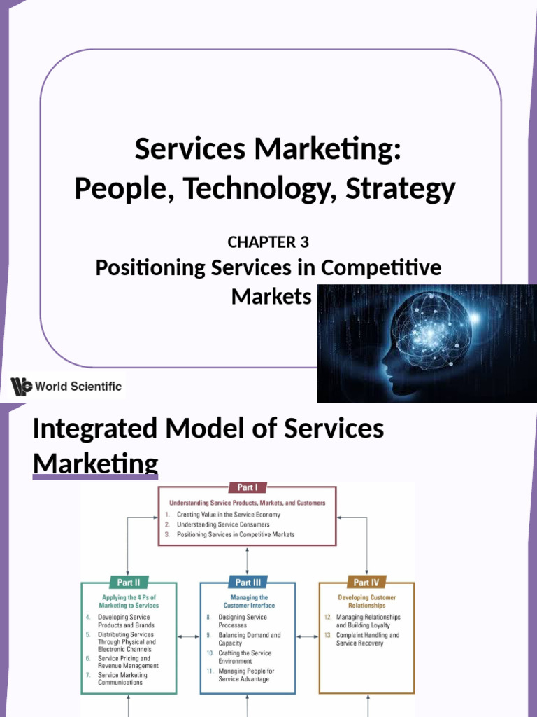 Services Marketing Lecture Slides - Chapter 3 | PDF | Marketing | Market Segmentation