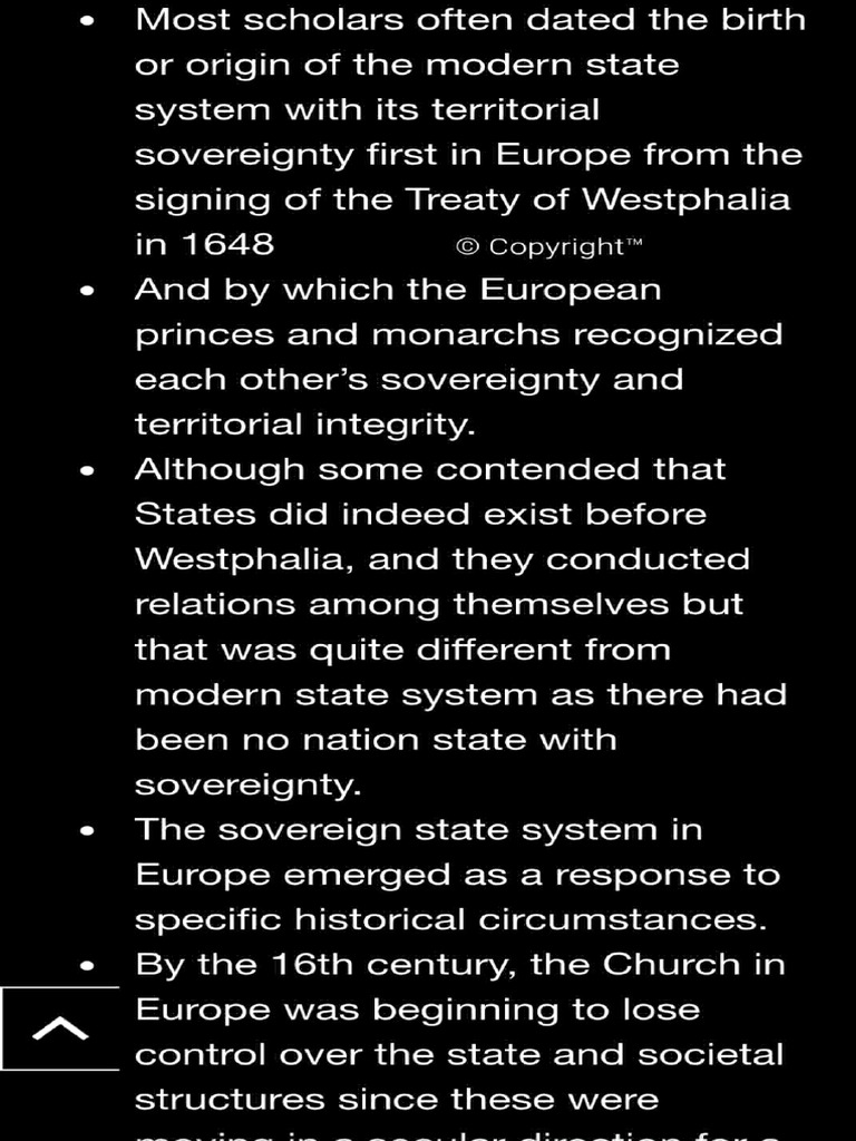 Westphalian system | PDF