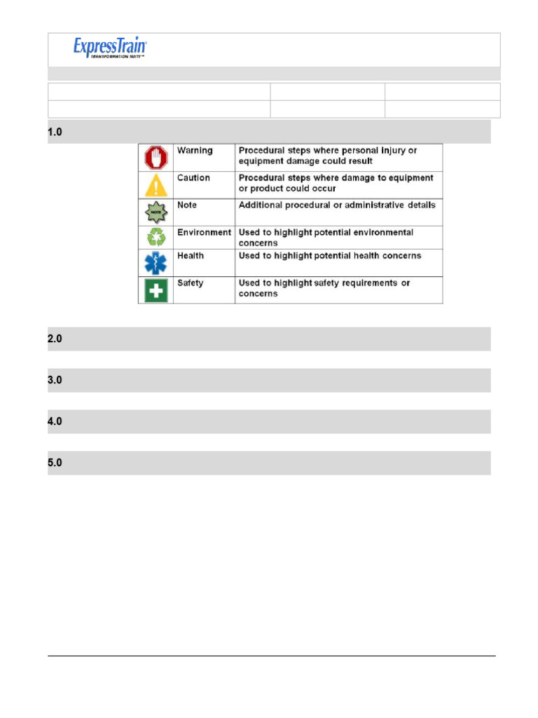 Sample SOP | PDF | Personal Protective Equipment