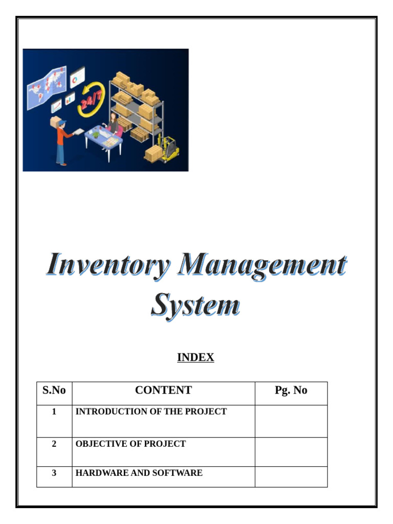 Inventory Management System Overview | PDF | Databases | Inventory