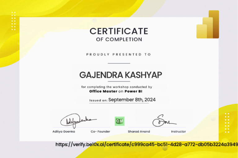 Certificate | PDF