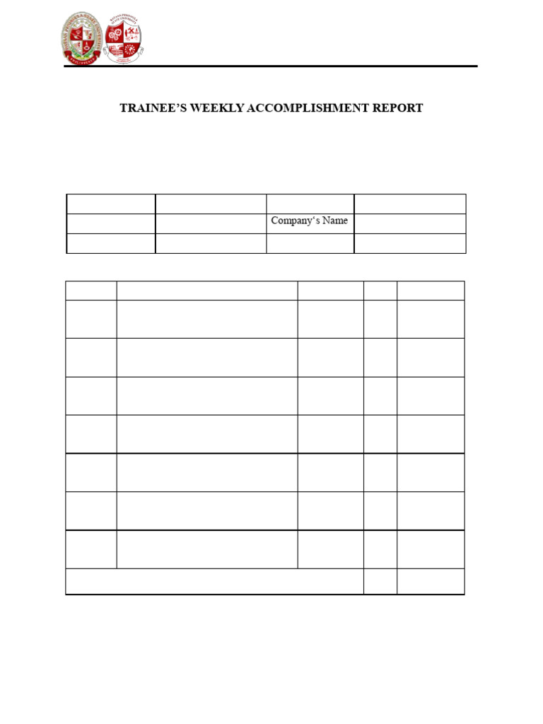 Bpsu Updated Ojt Forms 4 | PDF