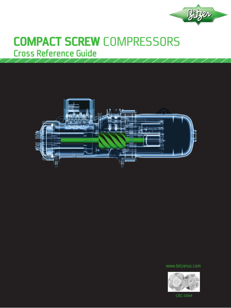 CRC-0064 Compact Screw Compressor Cross Reference Guide | PDF ...