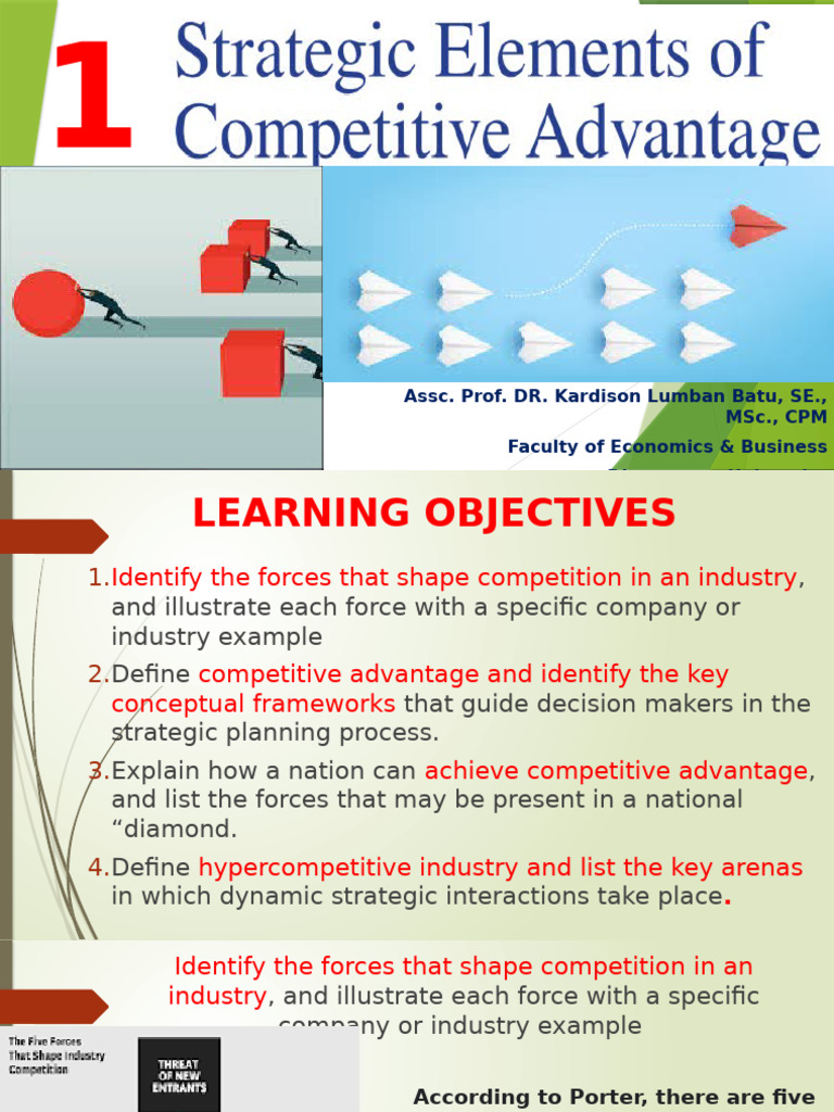 Chapter 14 Competitive Avantage | PDF | Swot Analysis | Competitive ...