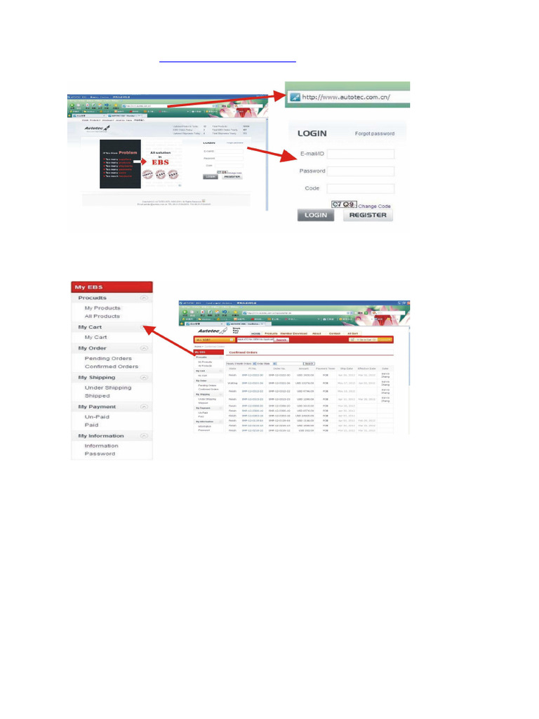 A044 AutotecOnlineStore EBS User Manual | PDF