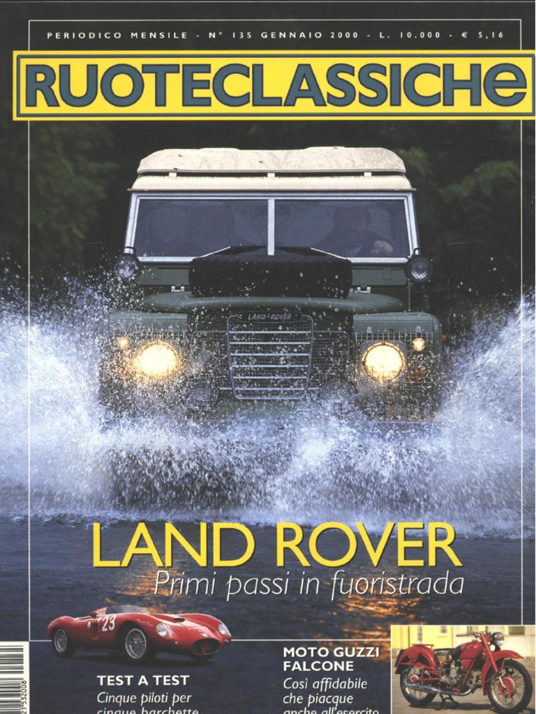 Land Rover Story Da Ruoteclassiche GEN2000 | PDF