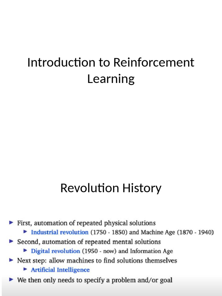 Lecture1 Introduction Part1 | PDF | Machine Learning | Cognition