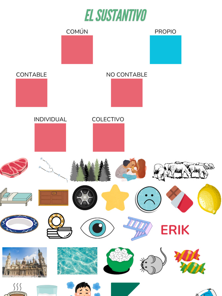 El Sustantivo | PDF