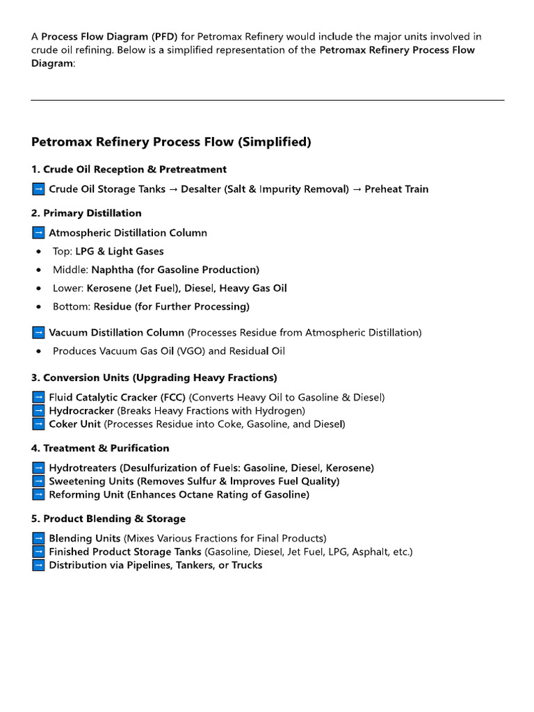 Process Flow Diagram | PDF