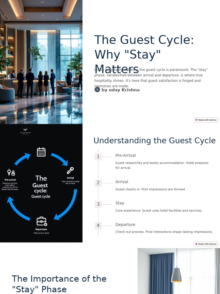 The Guest Cycle Why Stay Matters | PDF | Business