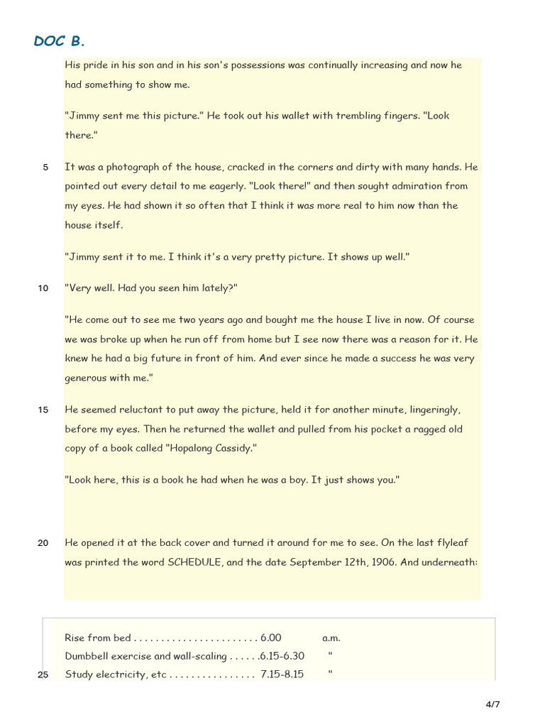 4. extract chapter 9 the Great Gatsby | PDF