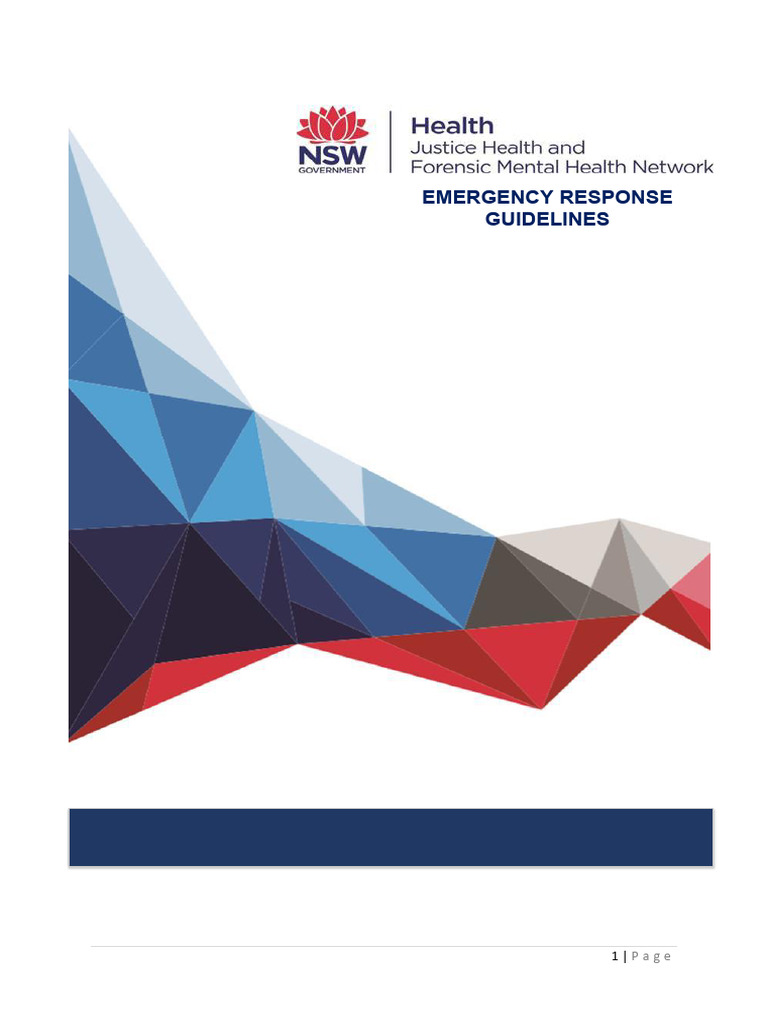 Adult Emergency Response Guidelines - 2021 | PDF | Shock (Circulatory ...