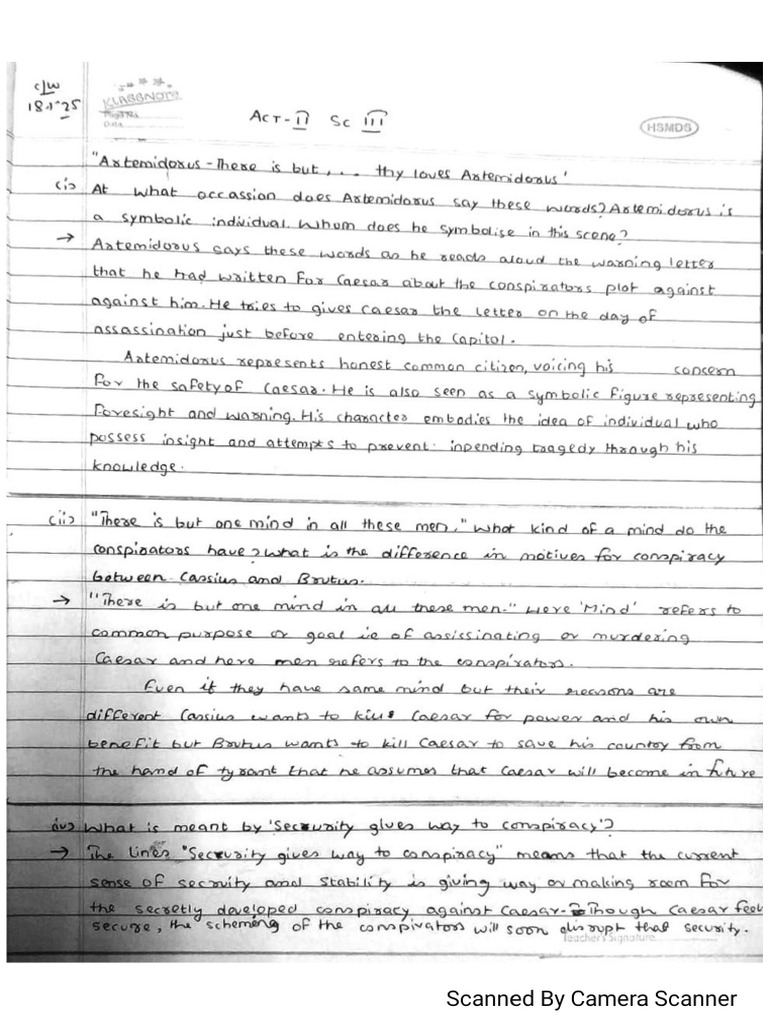 JC - Act 2 SC Iii and Iv | PDF