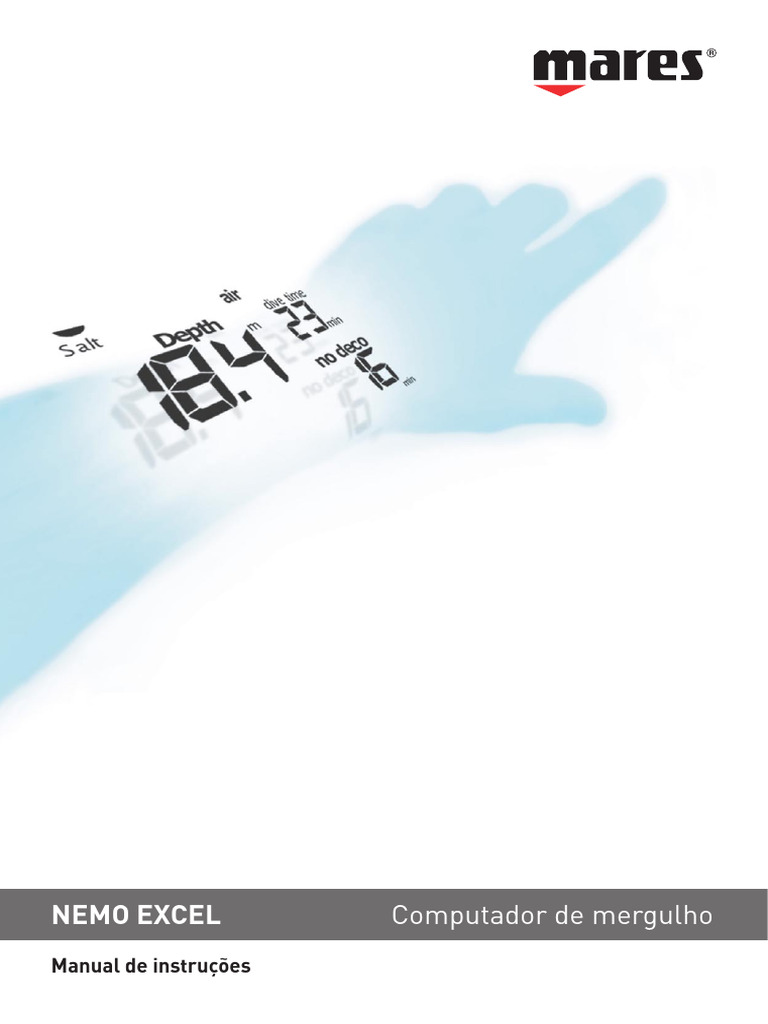 MARES NEMO - EXCEL-ES Manual de Instruções | PDF | Mergulho submarino ...