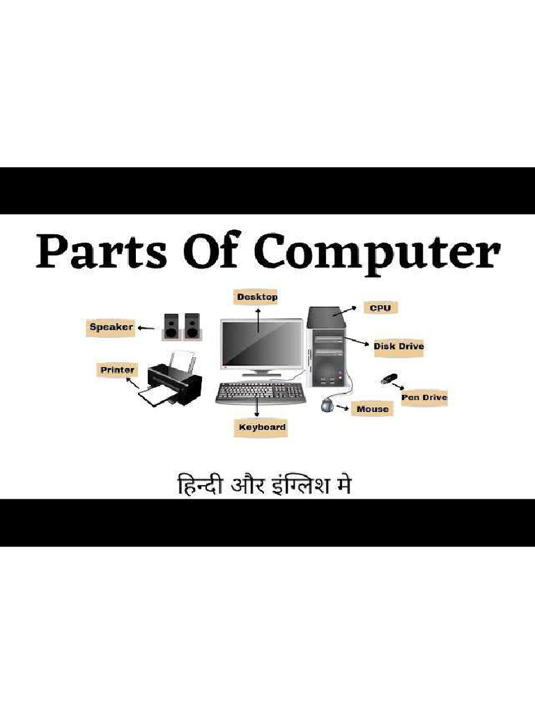 Parts of Computer | PDF
