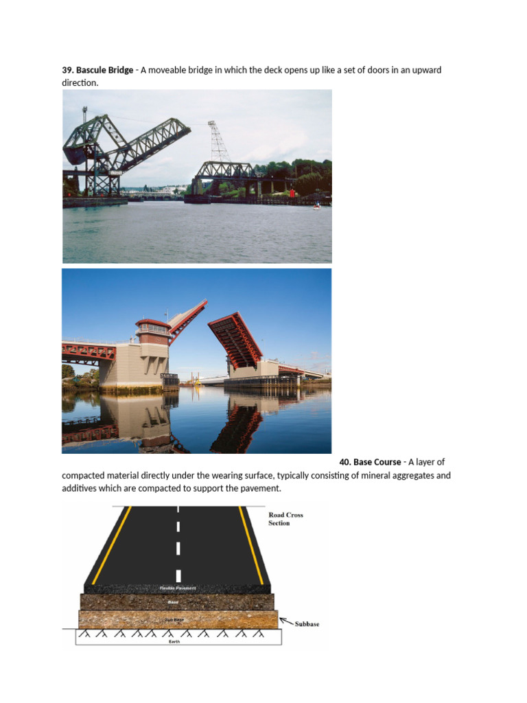 Bascule Bridge Cast in Place | PDF | Concrete | Beam (Structure)