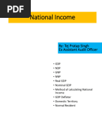 National Income Formulas for Class 12 | PDF | Measures Of National ...