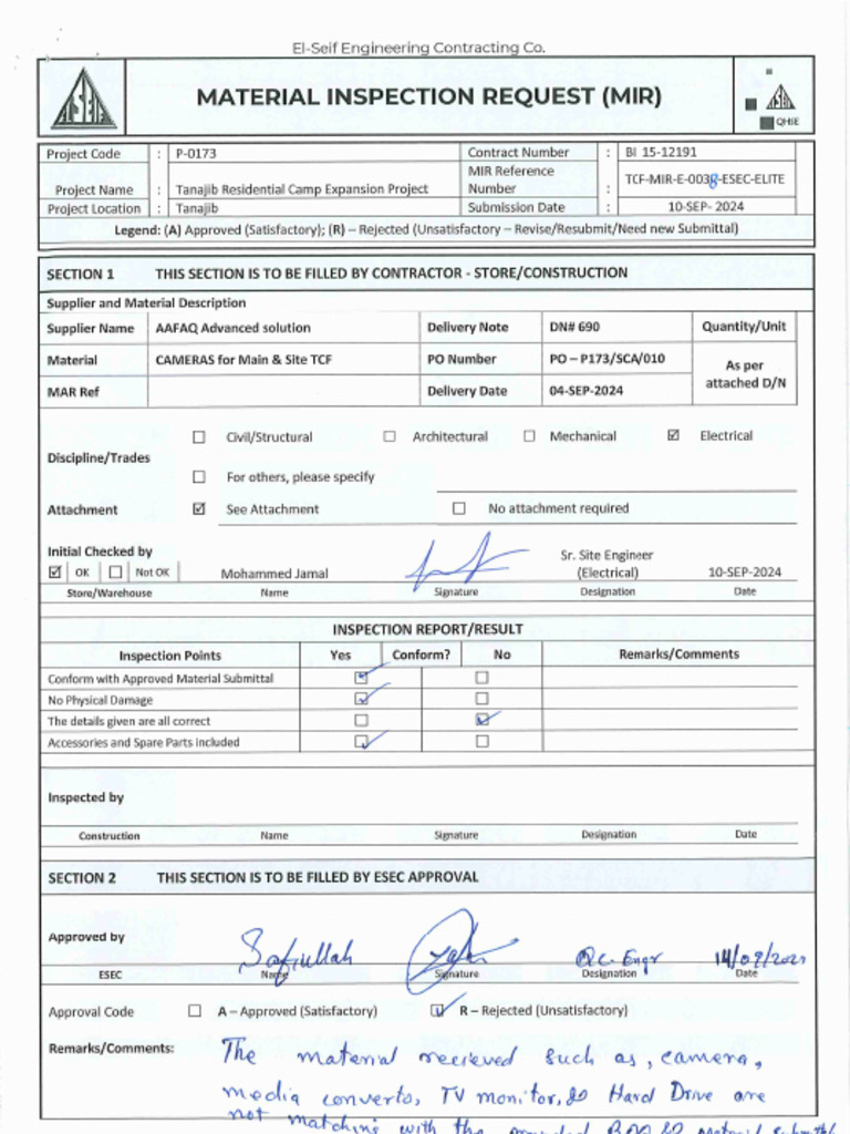 Bi 15 12191 TCF Mir e 0038 00 Esec Elite | PDF