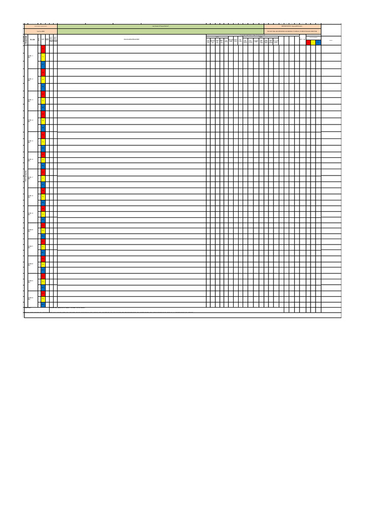 DB Load Schedule Sample Format | PDF