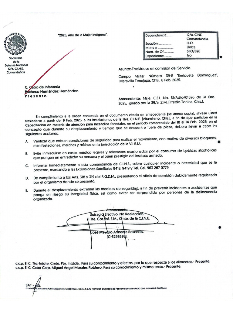 Oficio Pacheco | PDF