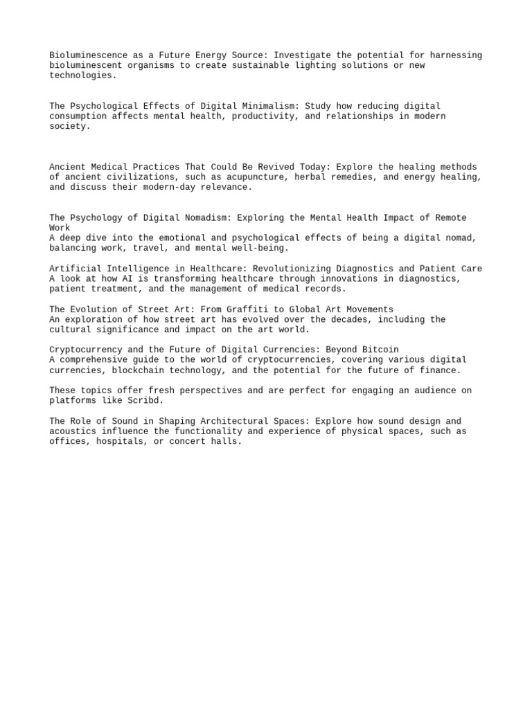 Future Energy Source | PDF
