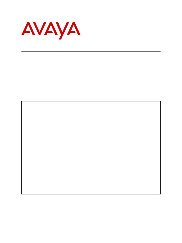 Avaya Aura Session Manager Survivable SIP Gateway Solution Using AudioCodes MP-118 in a ...